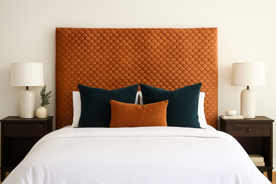 Double Headboard | Custom Double Bed Headboard NZ - Elegant Furniture