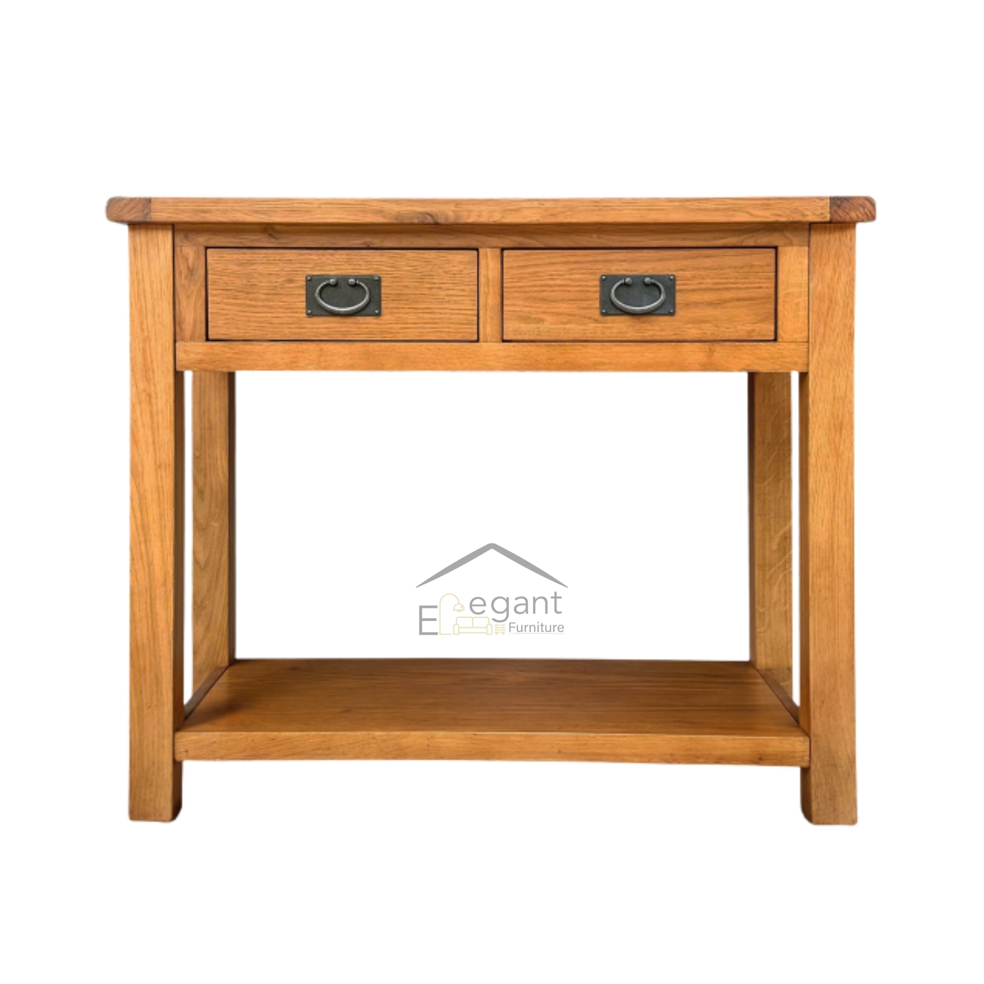 Salisbury Solid Oak Hall Table 1000mm | Oak Console Table NZ