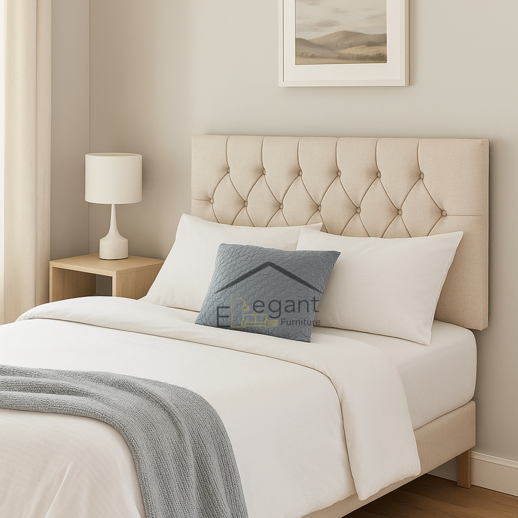 Double Headboard | Custom Double Bed Headboard NZ - Elegant Furniture